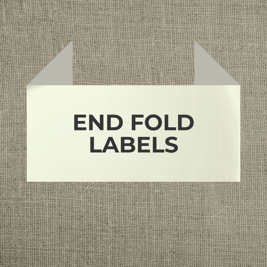 End Fold Labels: Customizable Labeling Solutions for All Needs – Sew It ...